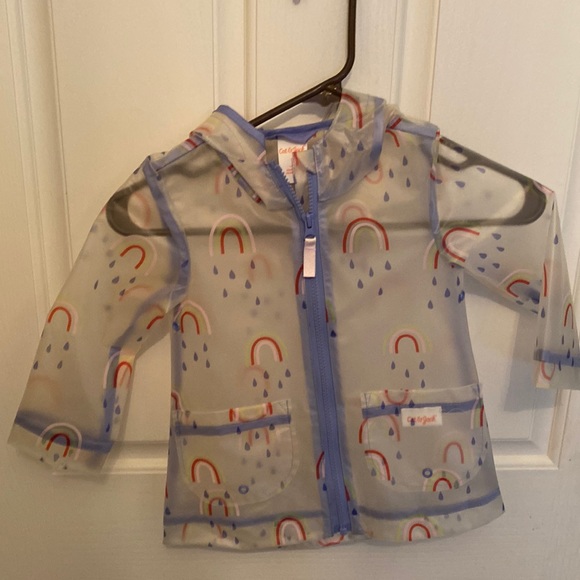 Cat & Jack | Jackets & Coats | Clare Rain Coat With Rainbows 2t | Poshmark